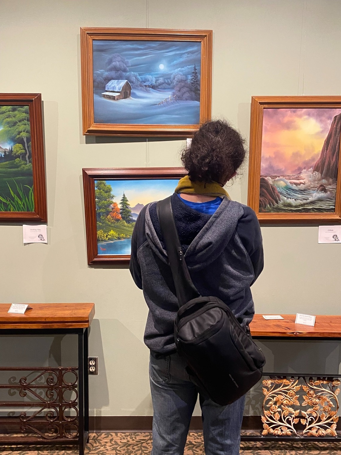 Bob Ross ‘Joy of Painting’ art on exhibit in Rocky Mount NC | Raleigh ...