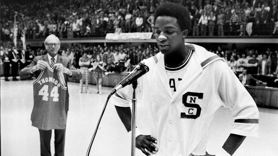 David Thompson’s 70th birthday party was fit N.C. State legend ...