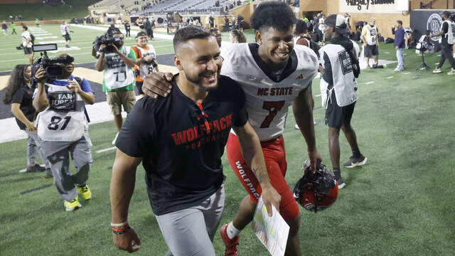 NC State tight ends thrive under Gavin Locklear's coaching | Raleigh ...