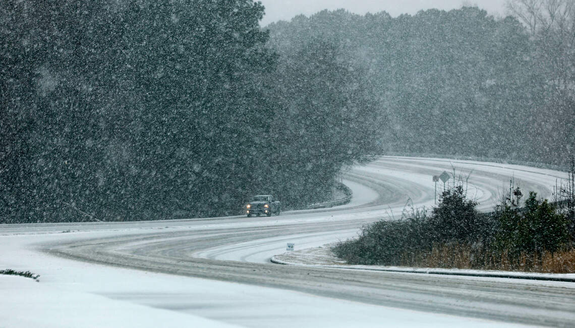Snow, weather photos from Raleigh, Durham NC for 3rd snowfall | Raleigh ...