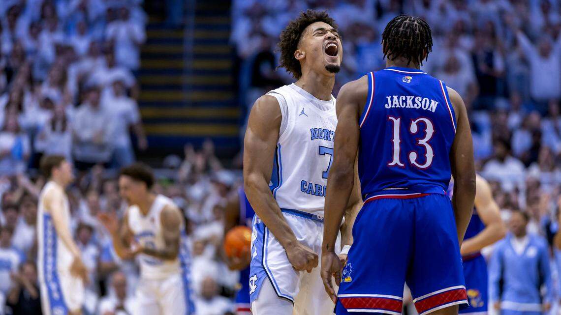 UNC beats Kansas in big early-season matchup in Chapel Hill | Raleigh ...