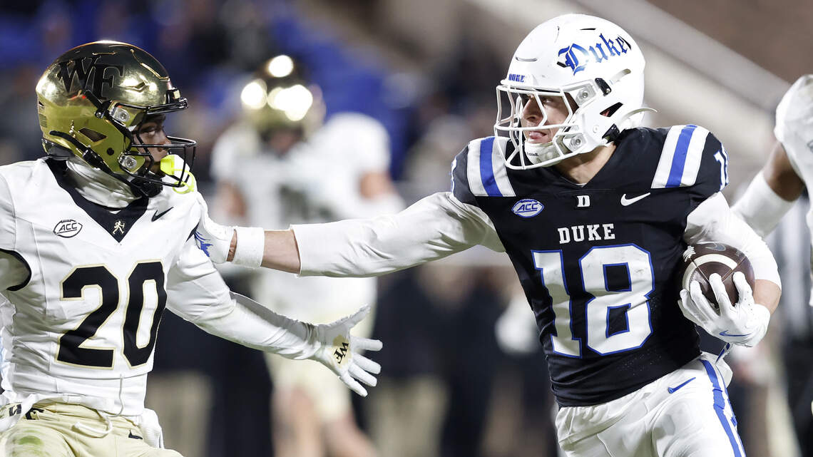 Barkate exit leaves Duke receivers room thin after transfer | Raleigh ...