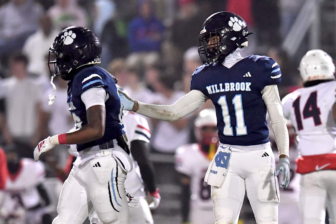 Raleigh HS football junior leads Millbrook to region final | Raleigh ...