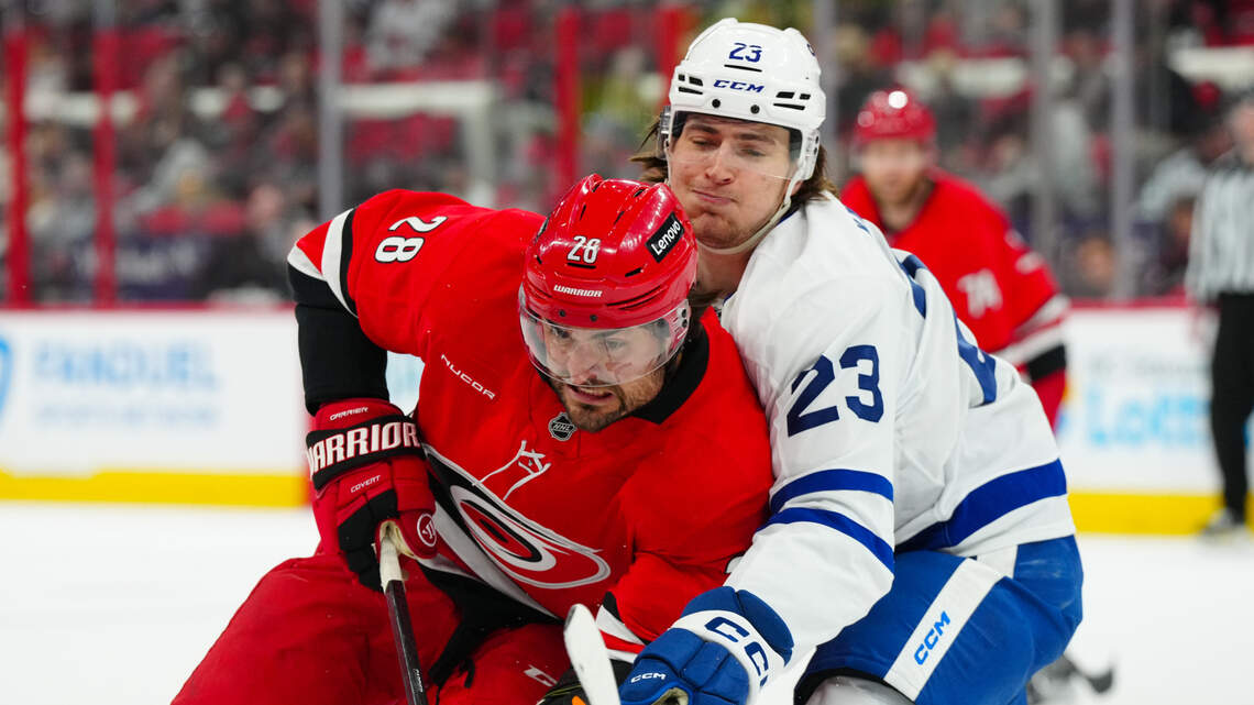 Hurricanes vs Maple Leafs NHL hockey score, recap, summary | Durham ...