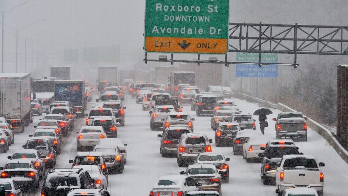 Photos: 2014 Valentine’s Day snow, ice storm in Raleigh, NC | Raleigh ...