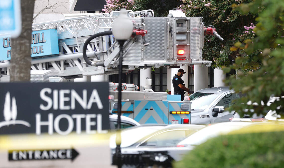 Siena Hotel fire in Chapel Hill leaves arson suspect dead | Raleigh ...