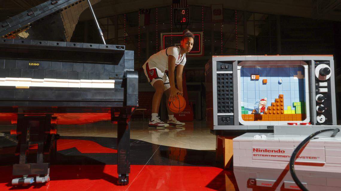 NC State Zamareya Jones’ growing Lego hobby, collection | Raleigh News ...