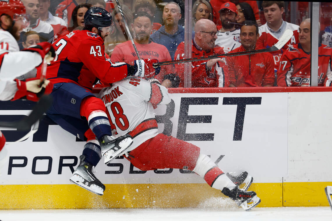 Capitals Hurricanes Game 2 NHL playoffs score, recap, goals | Raleigh ...