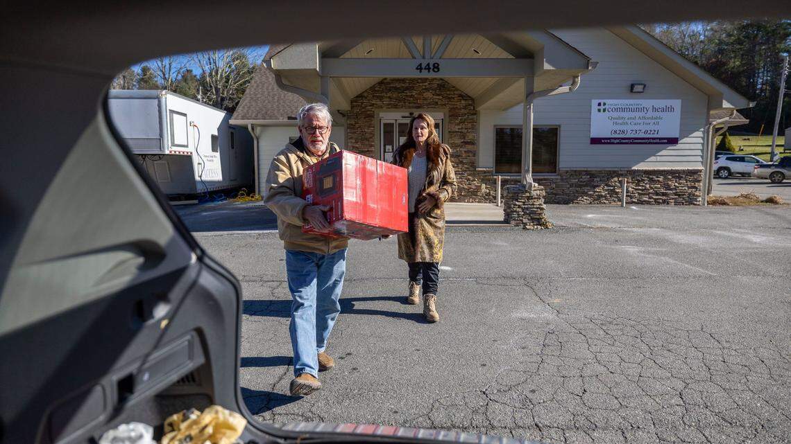 Aaron Baptist Church in Avery Couny NC helped in Helene | Raleigh News ...