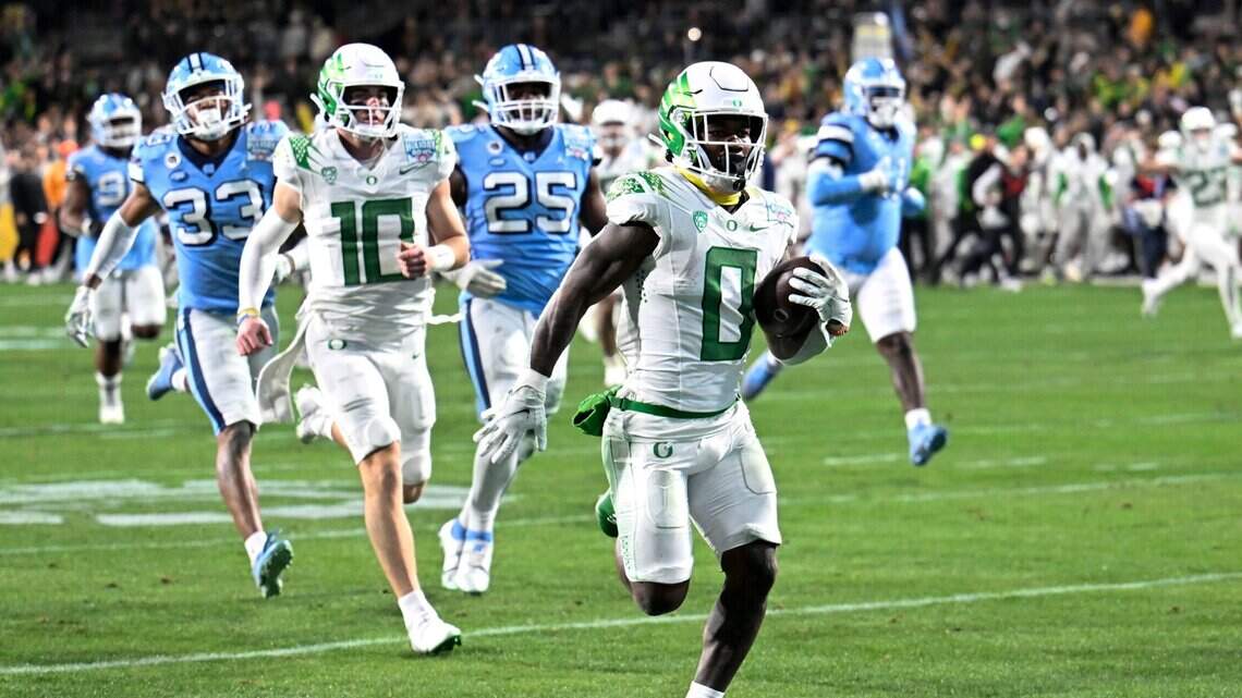 UNC vs Oregon college football game: Who won? Final score? | Raleigh ...