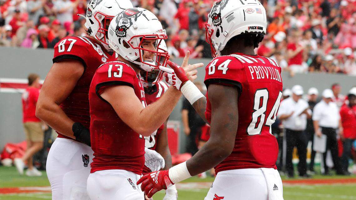 NC State beats Charleston Southern, 55-3; Devin Leary shines | Raleigh ...