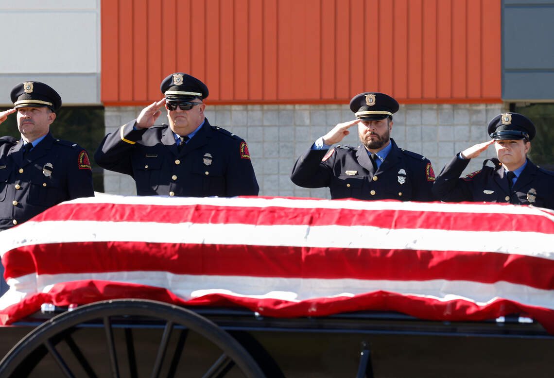 Funeral services held for slain Raleigh police officer Gabriel Torres ...