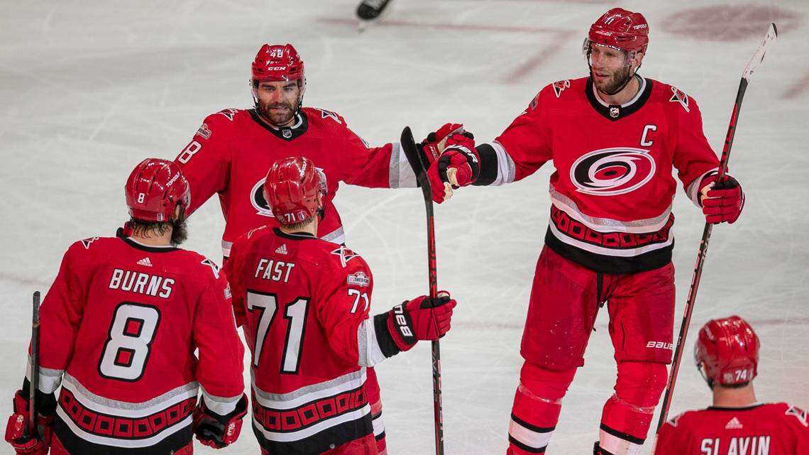 Hurricanes captain Jordan Staal leads way in opening win | Raleigh News ...