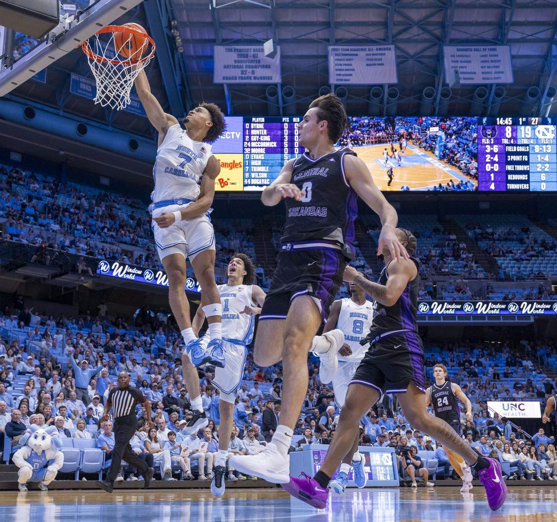UNC guard Seth Trimble injury update from his broken arm | Raleigh News ...
