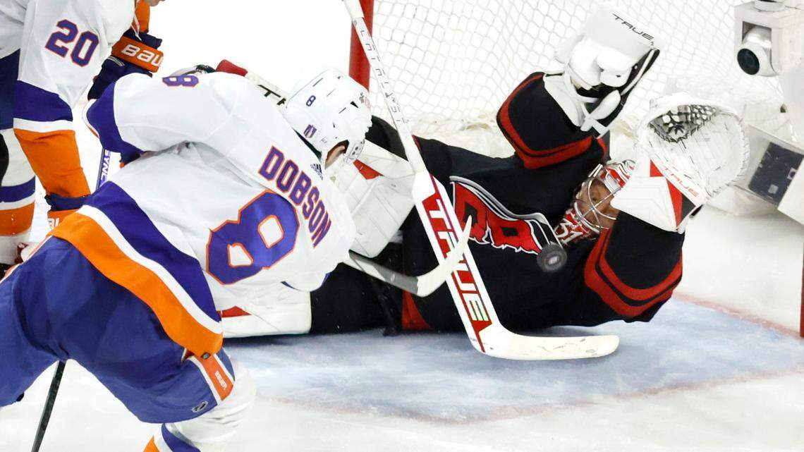 Frederik Andersen backstops Carolina Hurricanes’ Game 1 win | Raleigh ...