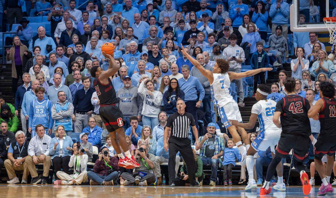 UNC Tar Heels vs. Stanford Cardinal ACC basketball recap | Raleigh News ...