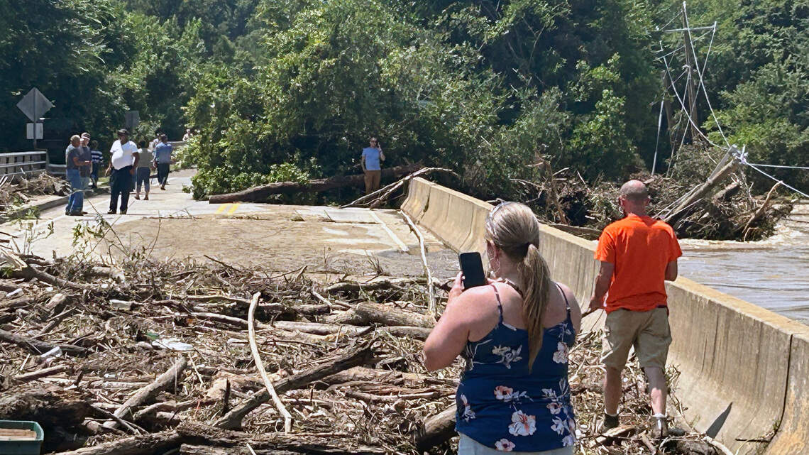 Haw River flooding impacts Saxapahaw historic mill town | Raleigh News ...