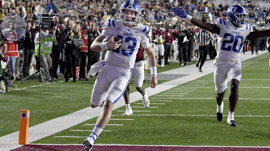 Duke football beats Boston College, will play in bowl game | Raleigh ...