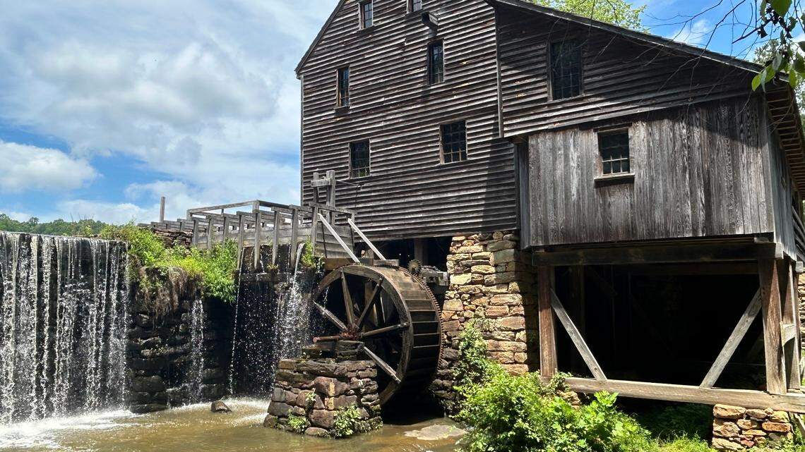 Historic Yates Mill waterwheel in Raleigh, NC needs replacing | Raleigh ...