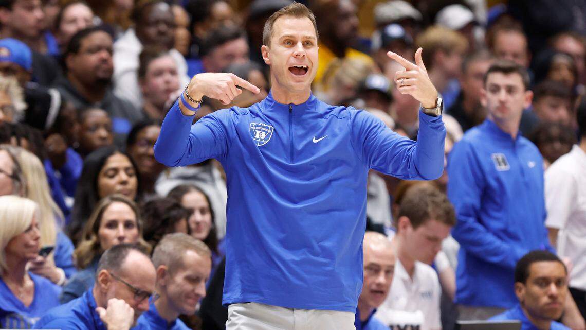 Will Duke basketball coach Jon Scheyer return for next game | Raleigh ...