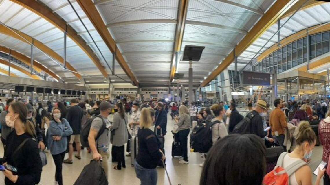 Power restored at RDU Terminal 2 but long wait times continue | Raleigh ...