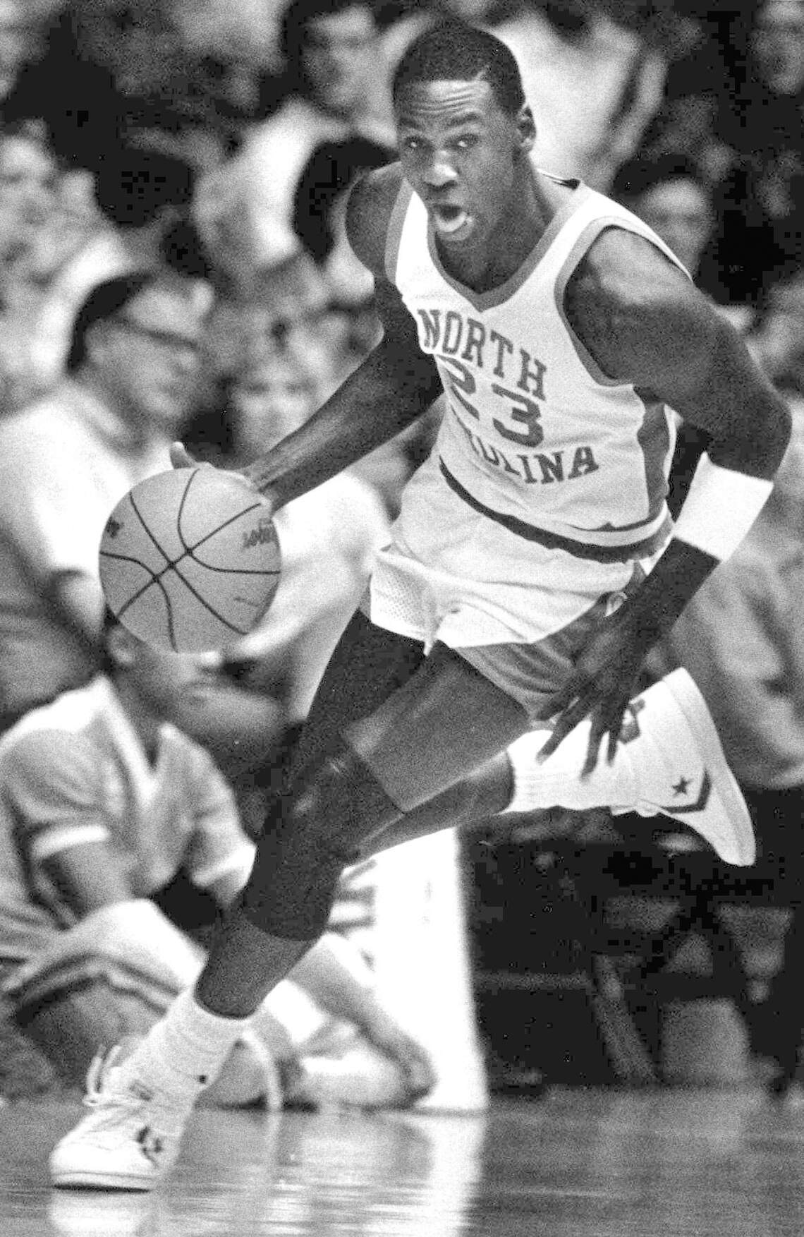 Sneakers worn by Michael Jordan for UNC basketball for sale | Raleigh ...