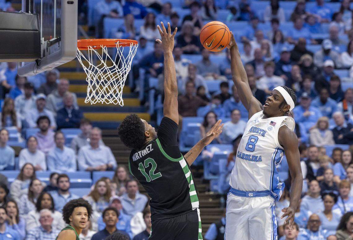 Jonathan Powell leads UNC to win at Smith Center vs USC Upstate ...