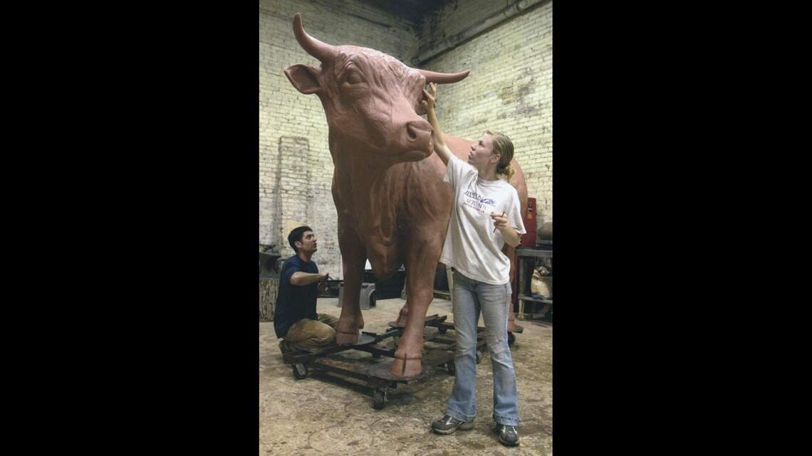 Durham’s icon, Major the Bull, celebrates 21 years downtown | Raleigh ...