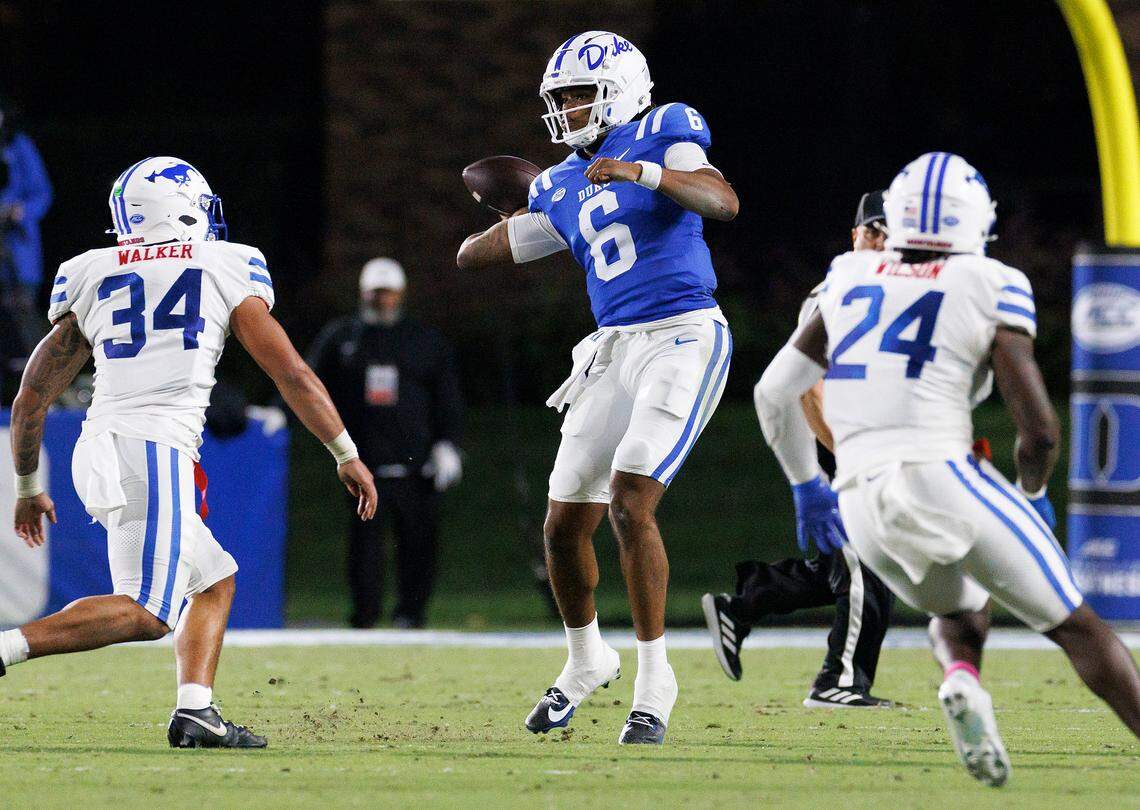 Duke vs. SMU college football game score, recap, final | Raleigh News ...
