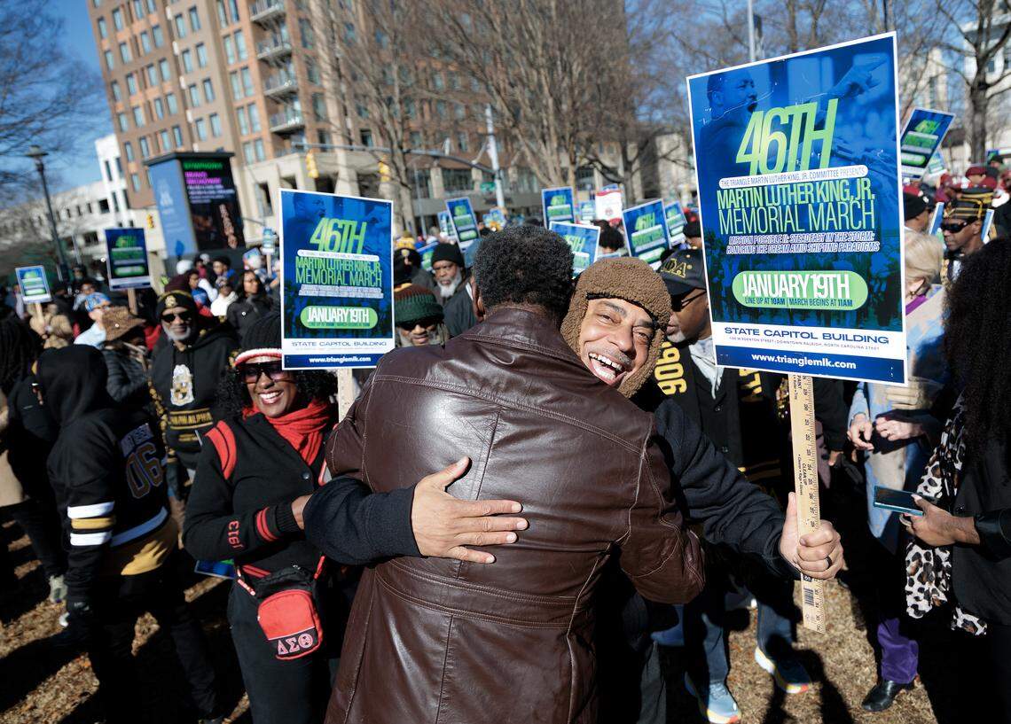 Downtown Raleigh march marks 46th annual MLK event | Raleigh News ...