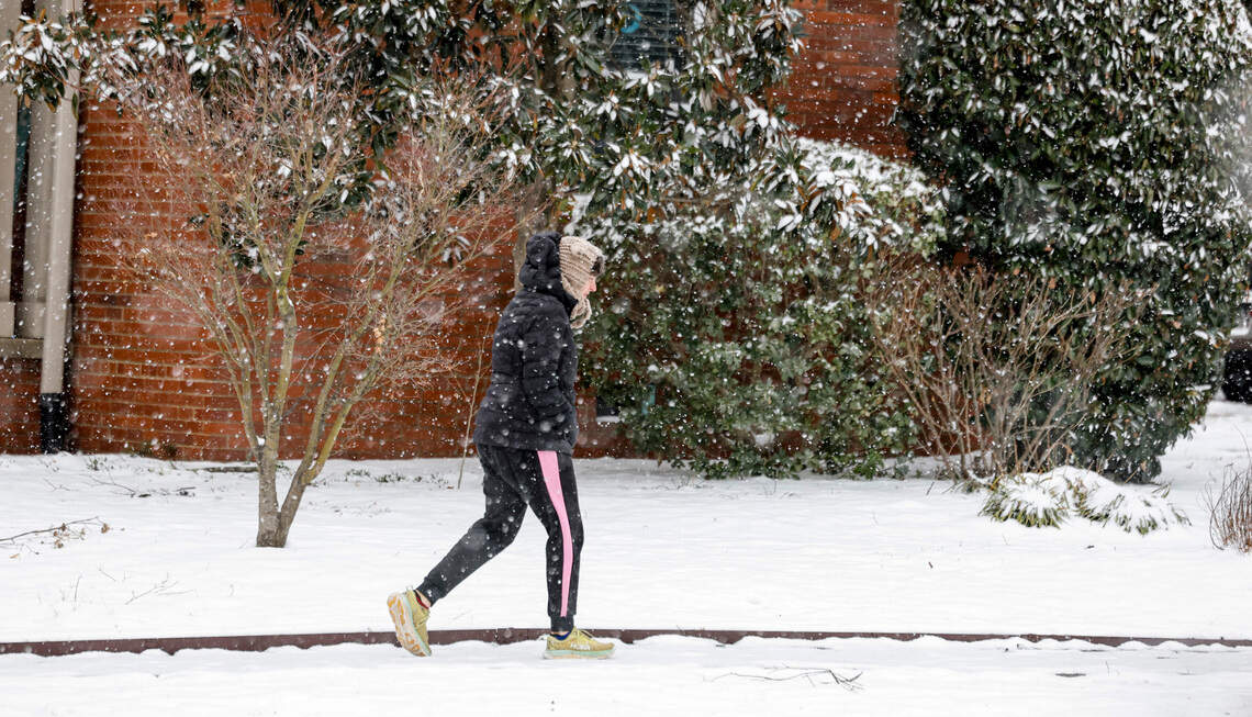 Snow, weather photos from Raleigh, Durham NC for 3rd snowfall | Raleigh ...