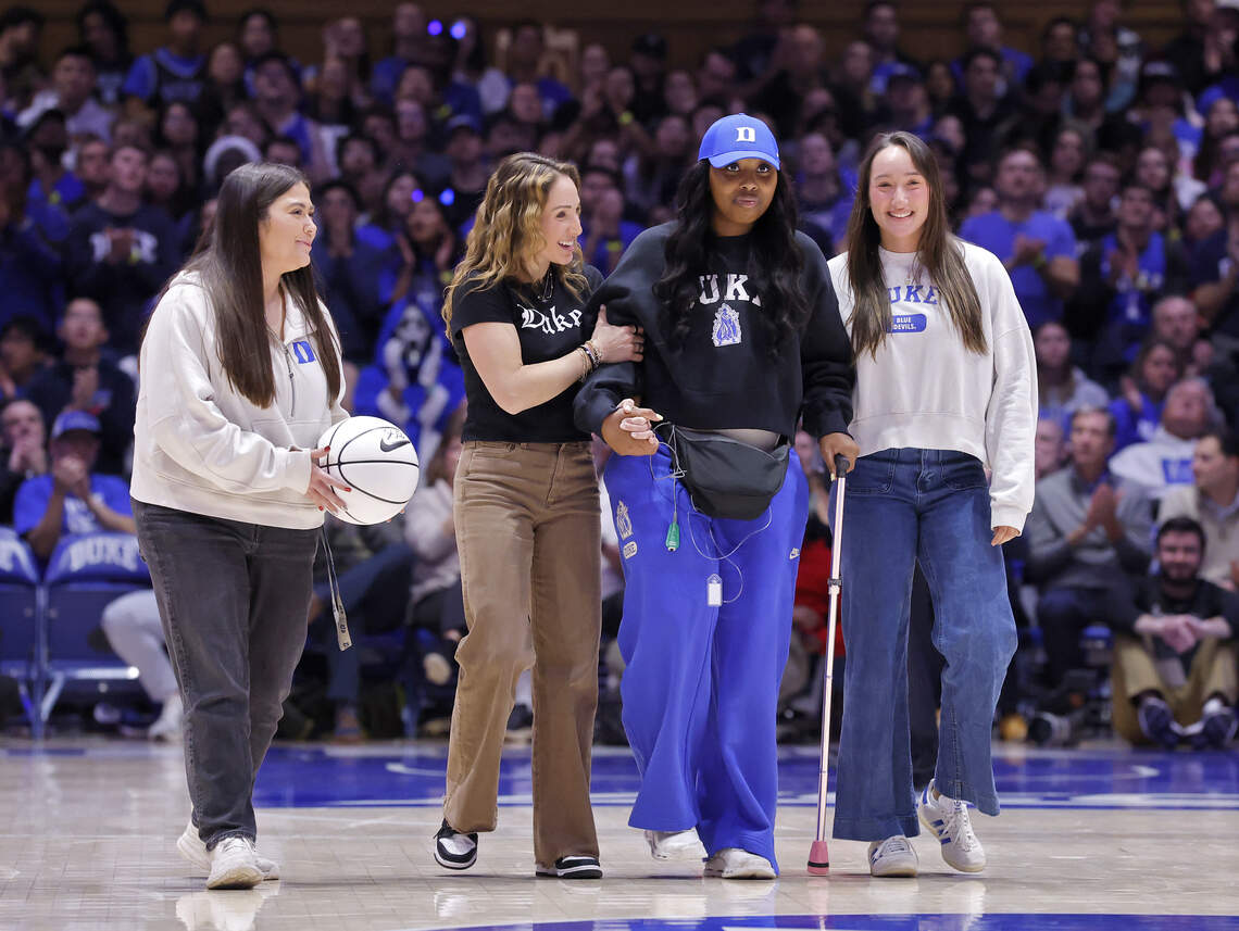Jaeda Norman’s Duke visit inspires fans at Cameron Indoor | Raleigh ...