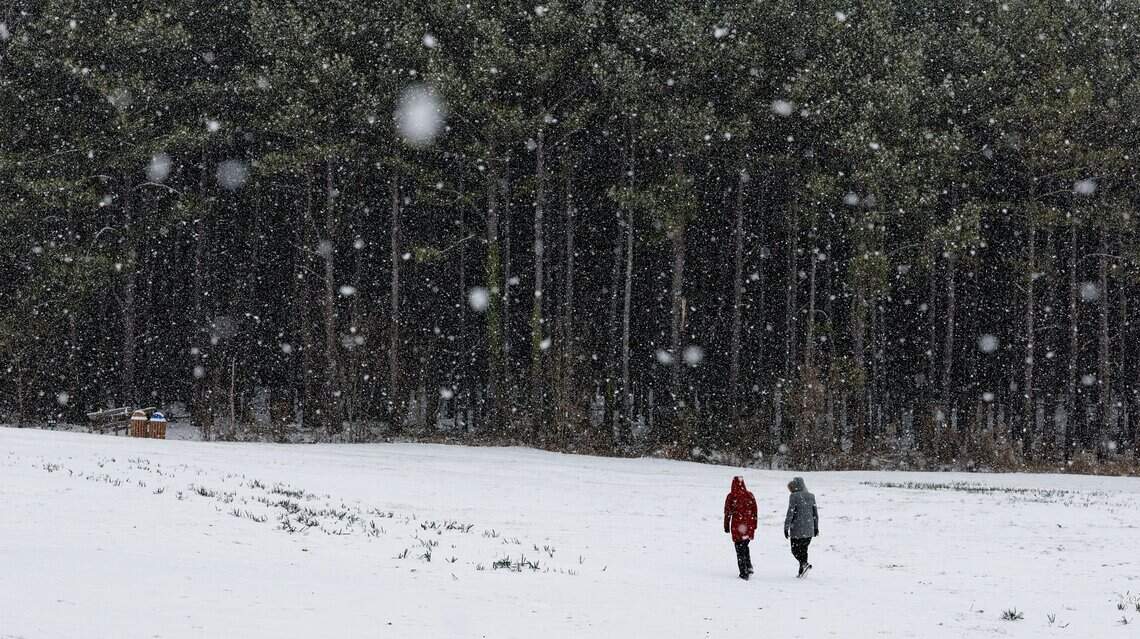 Snow, weather photos from Raleigh, Durham NC for 3rd snowfall | Raleigh ...