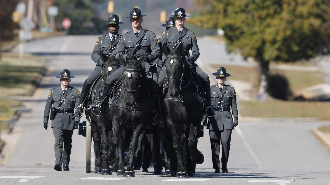 Funeral service for WakeMed Police Officer Roger Smith | Raleigh News ...