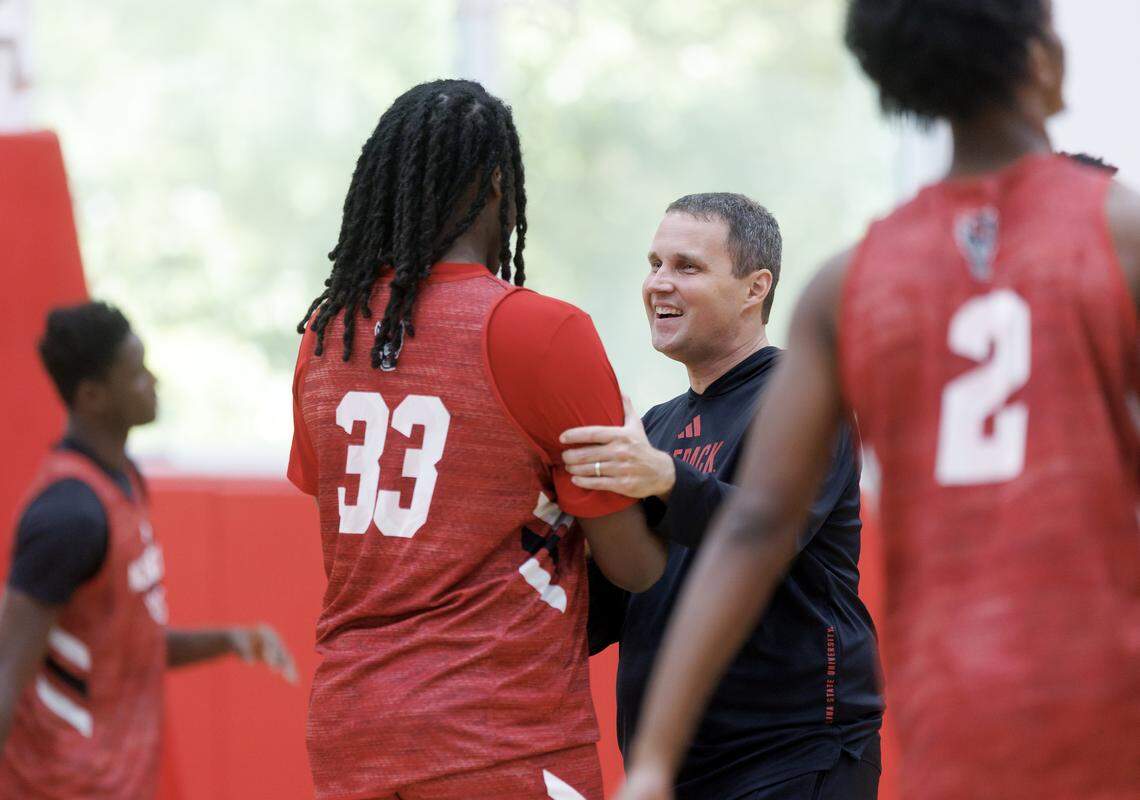 Will Wade leads first official NC State basketball practice | Raleigh ...