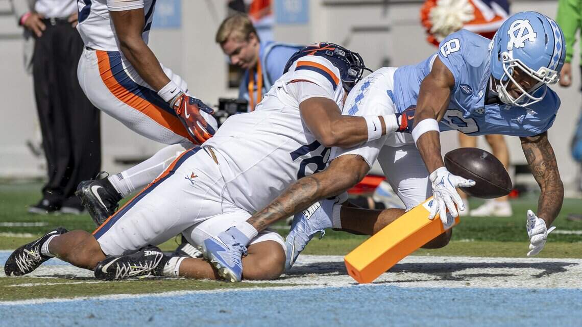 UNC UVA college football result Virginia wins in overtime | Raleigh ...