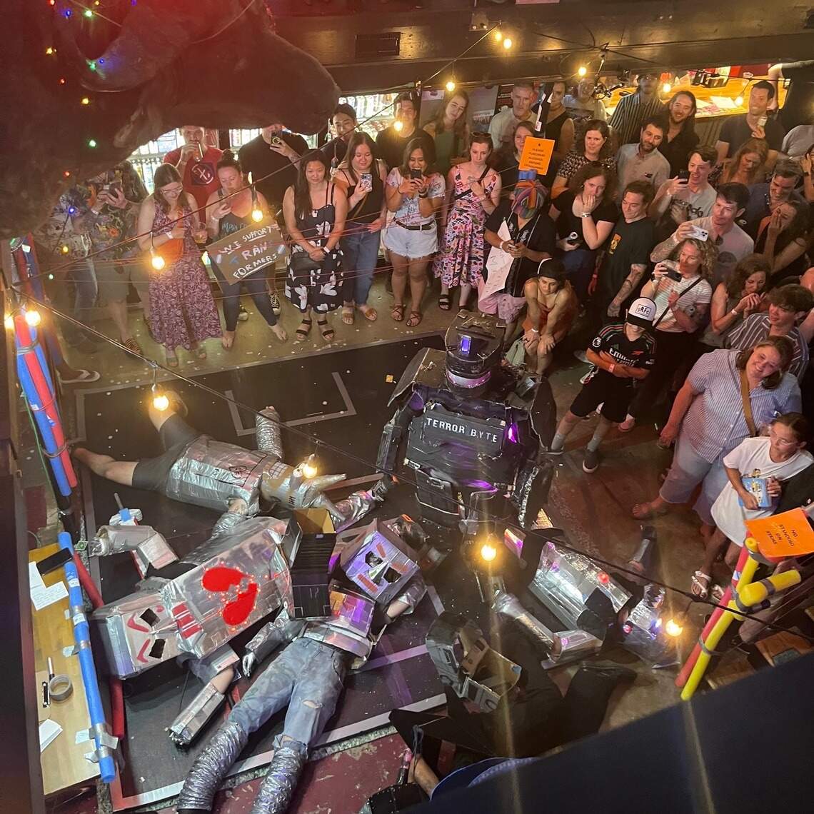 Giant Robot Fight Club adds night life fun in Durham NC | Raleigh News ...