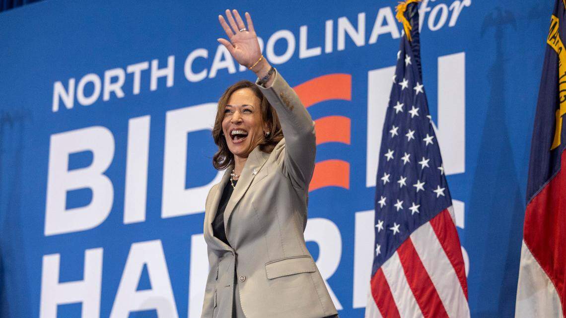 VP Harris in NC for Biden campaign event in Fayetteville | Raleigh News ...