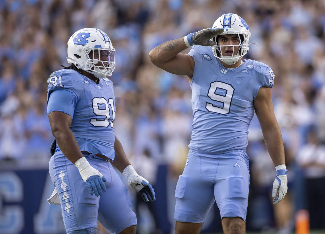 UNC defense dominates Stanford; sacks pile up in Chapel Hill | Raleigh ...