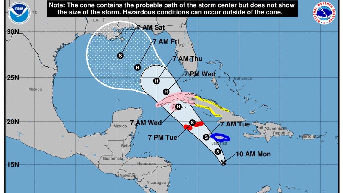 Forecast: When will Tropical Storm Rafael become a hurricane | Raleigh ...