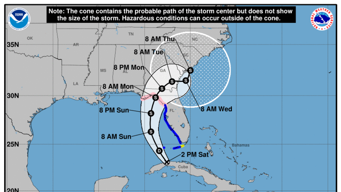 Tropical Storm Debby forms, likely hitting NC Thursday | Raleigh News ...