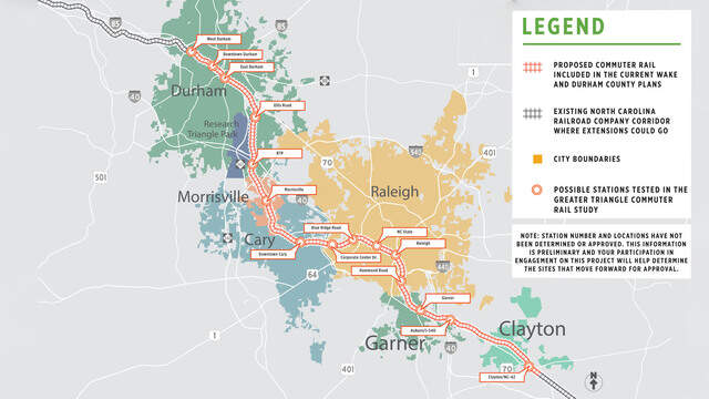 GoTriangle: Rising costs will delay commuter rail completion | Raleigh ...