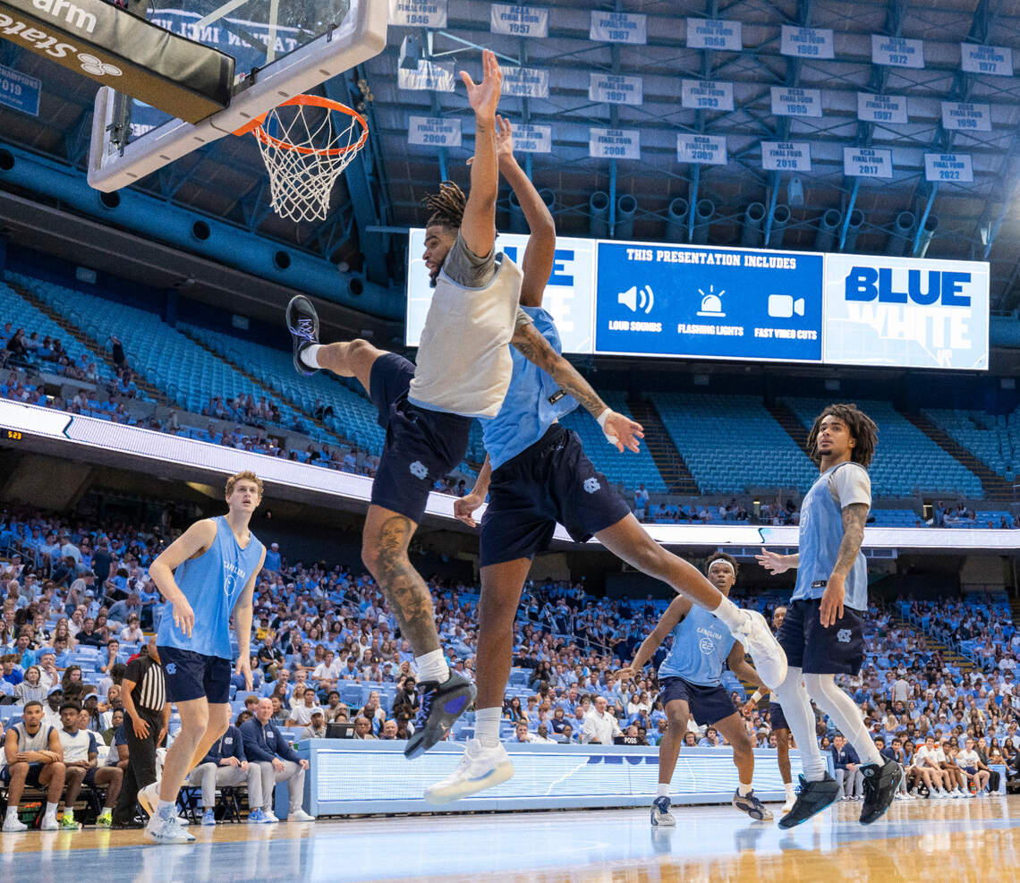 RJ Davis injury update after UNC basketball scrimmage | Raleigh News ...