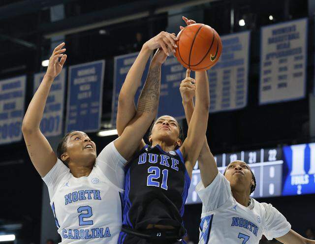 Duke v. North Carolina women’s basketball final score, recap | Raleigh ...