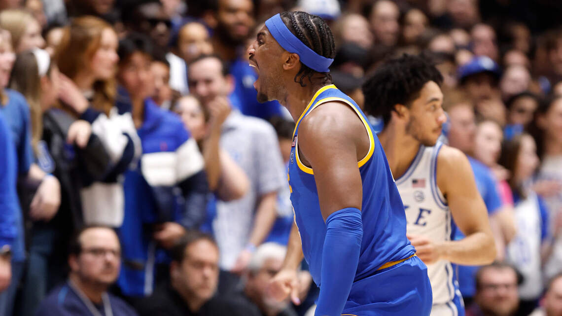 Pittsburgh’s Blake Hinson’s epic heel turn in win at Duke | Durham ...