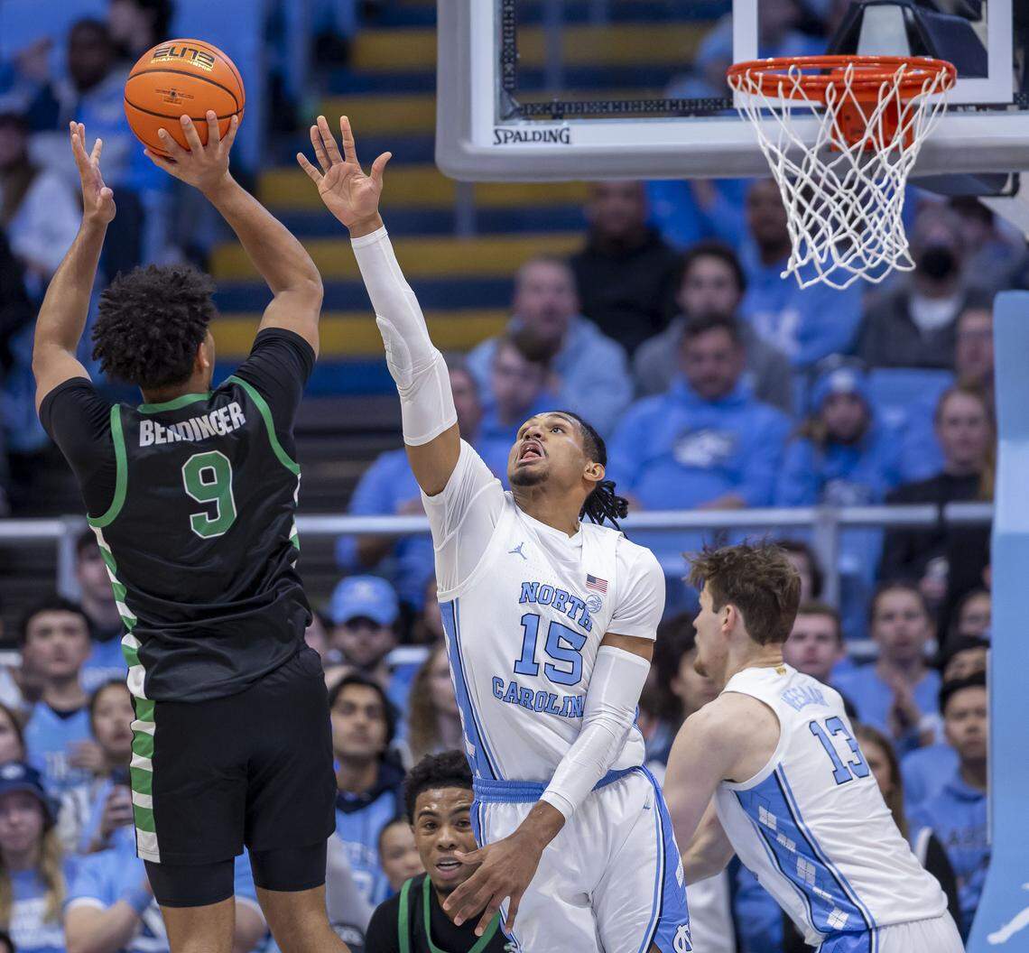 Jonathan Powell leads UNC to win at Smith Center vs USC Upstate ...