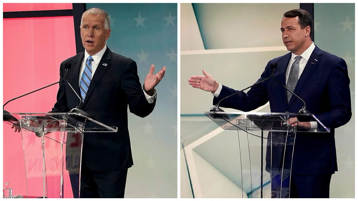 Thom Tillis, Cal Cunningham: Scandal, health care key issues | Raleigh ...