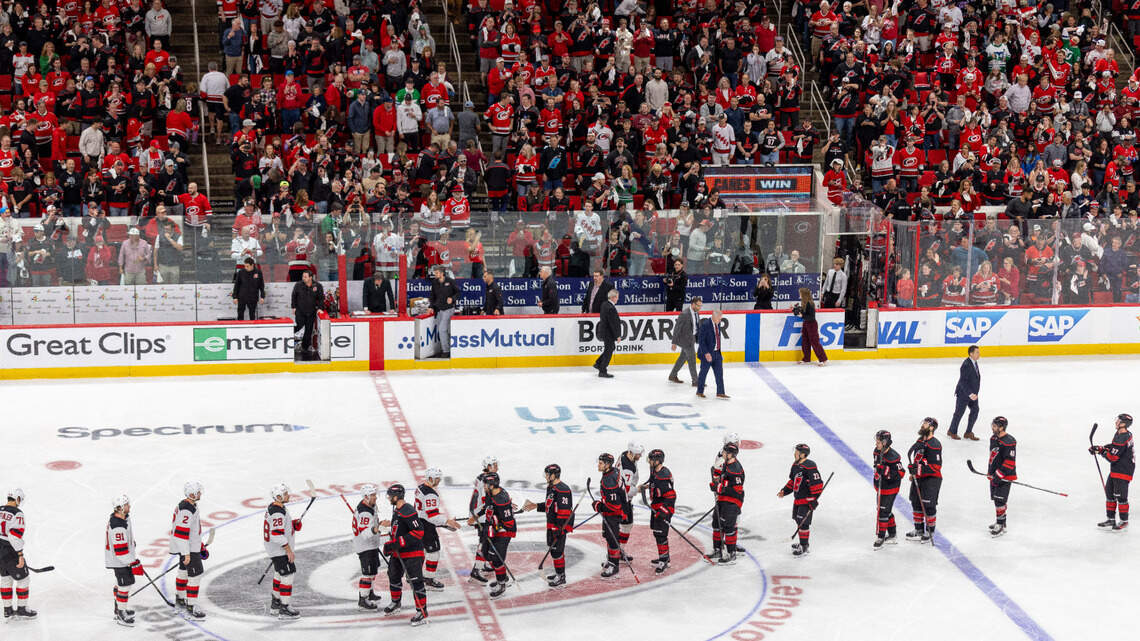 Hurricanes goals bigger than first-round win over Devils | Raleigh News ...
