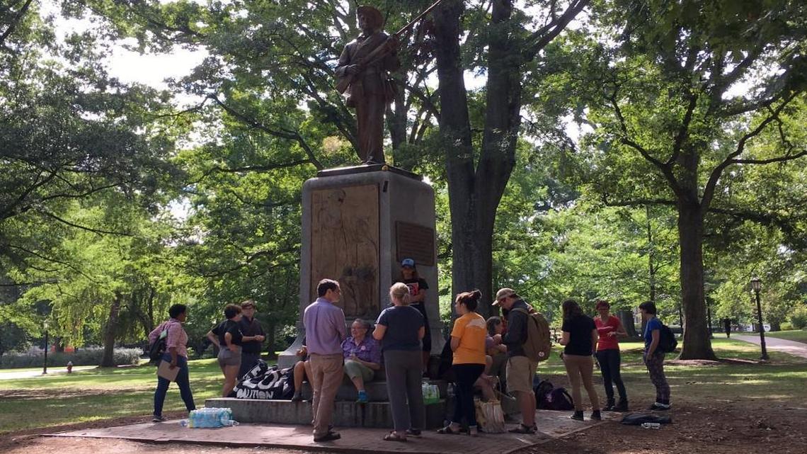 Silent Sam: UNC students threaten federal lawsuit if statue not removed ...
