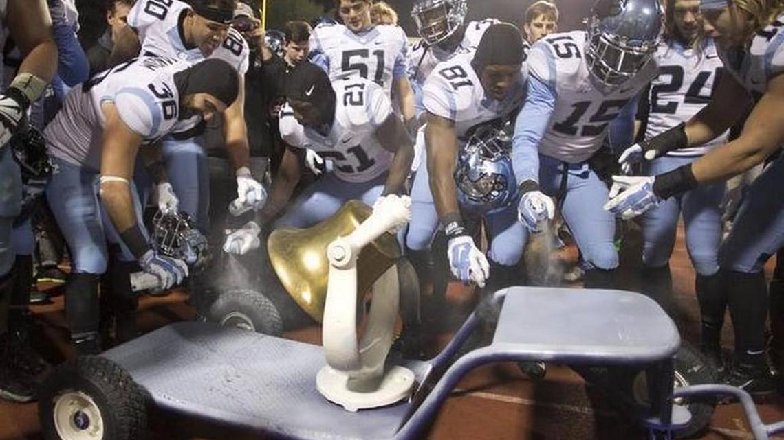 UNC football | Victory Bell painting will go on | Charlotte Observer
